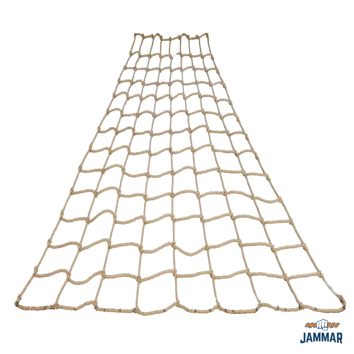 Outdoor Cargo Climbing Nets | White Poly Dacron | Jammar Nets